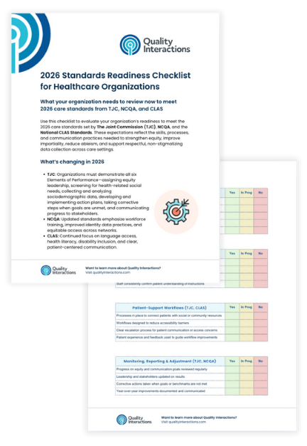 Free Checklist | 2026 Standards Readiness